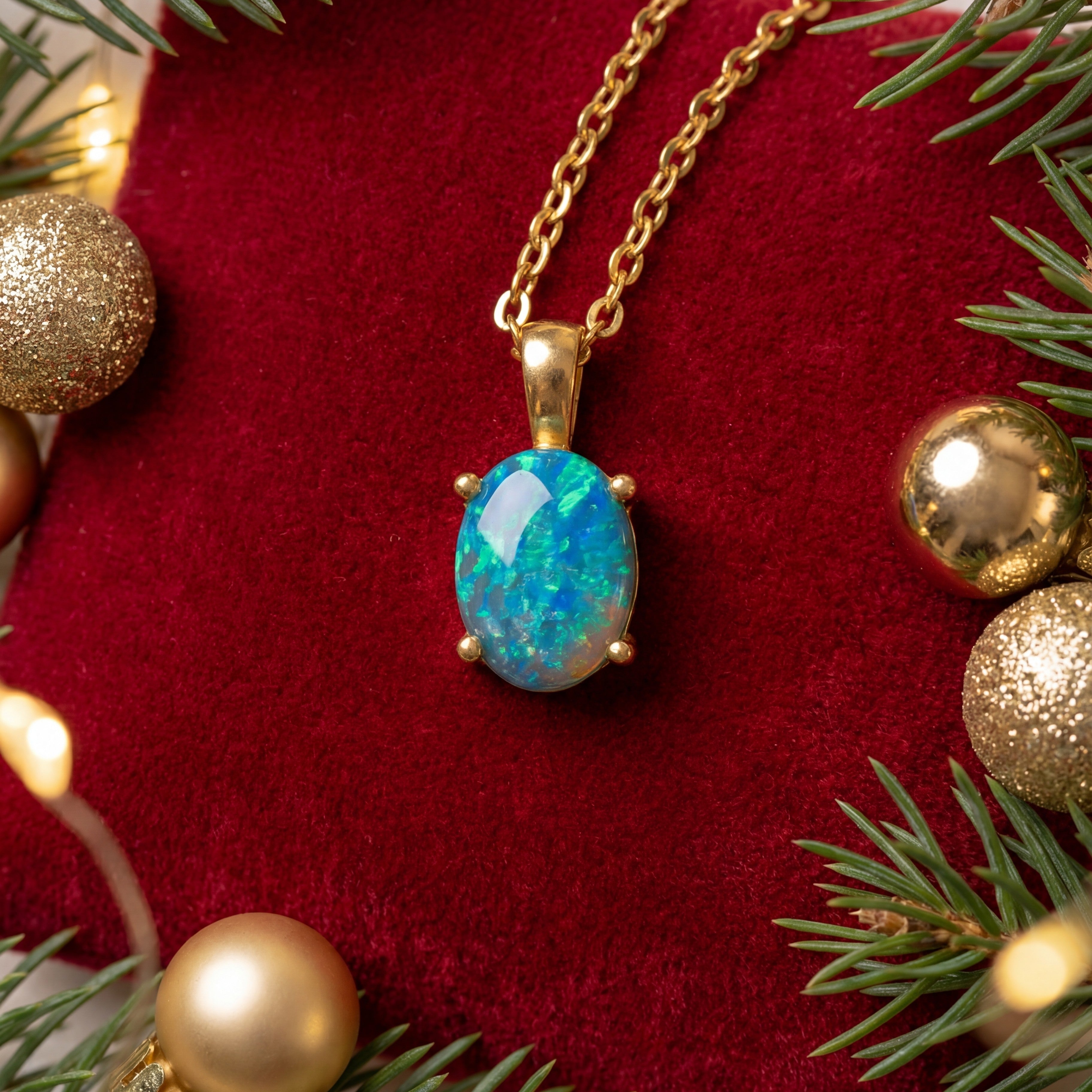 Christmas Pendants – Australian Opal Cutters and Pearl Divers